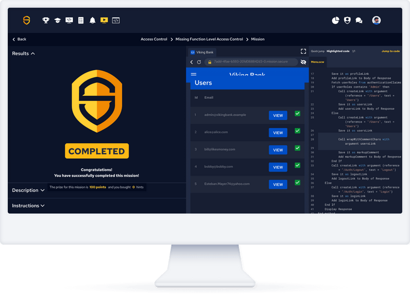 Immersive Secure Coding Practice | Secure Code Warrior